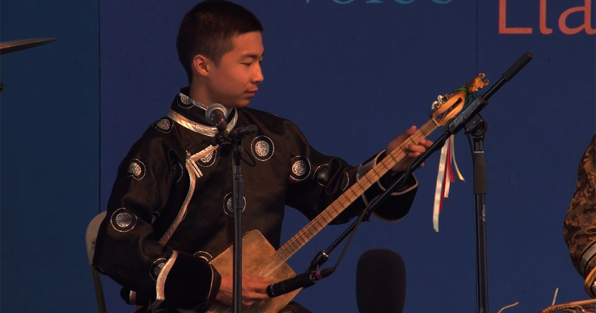 Demonstration of Tuvan Instruments and Throat Singing | Smithsonian ...